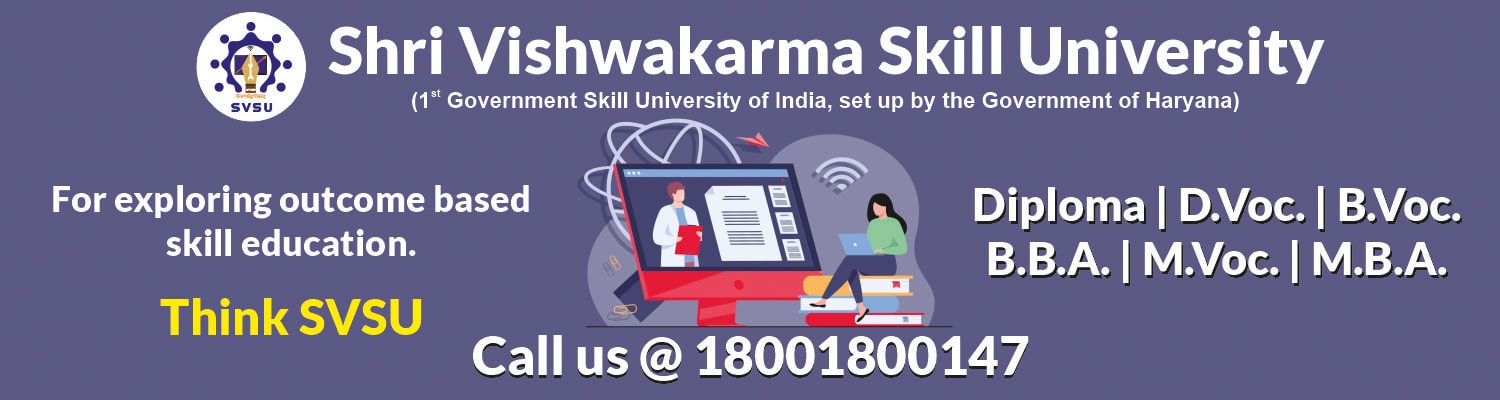 Shri Vishwakarma Skill University – India’s First Government Skill ...