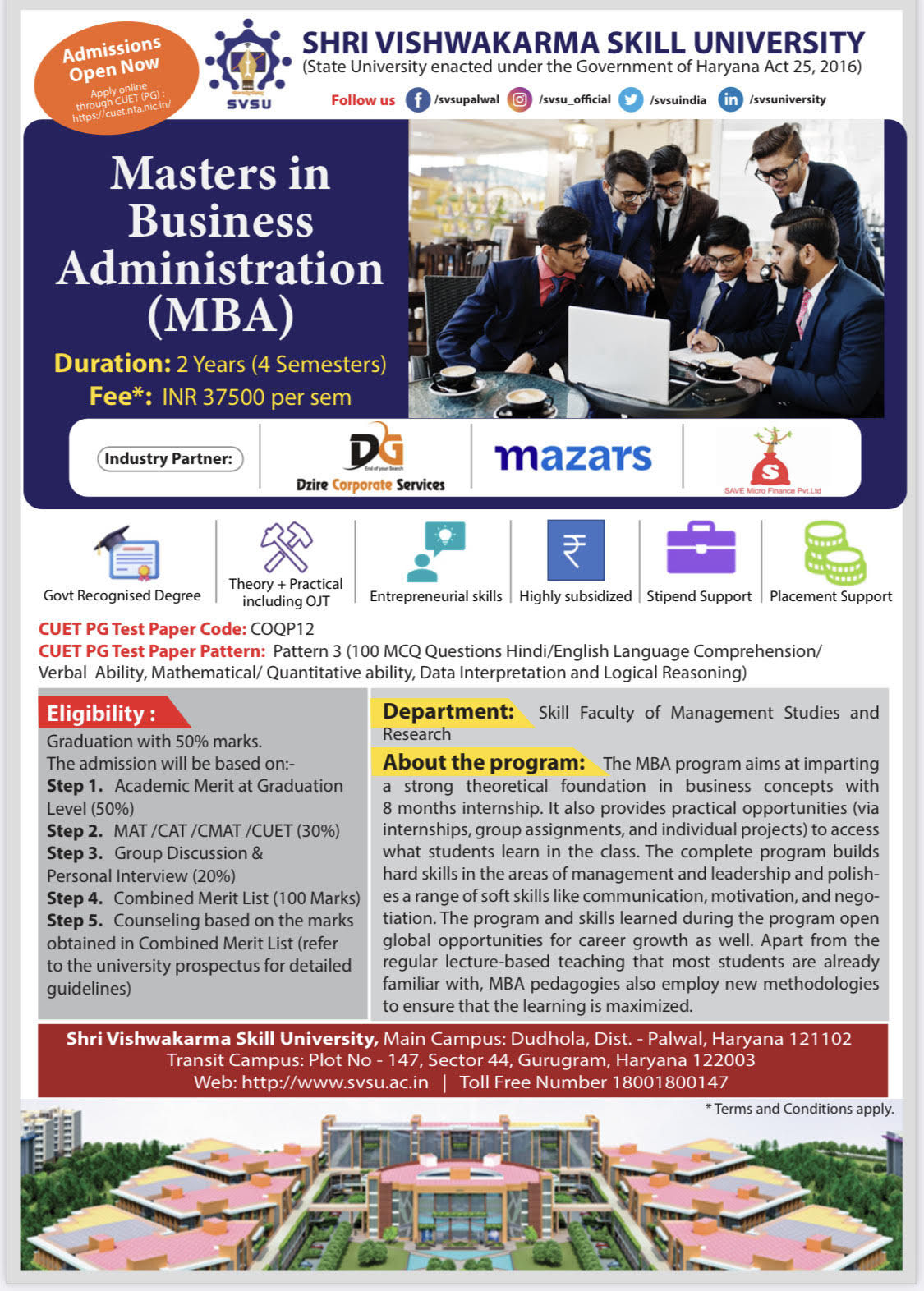 Shri Vishwakarma Skill University – India’s First Government Skill ...